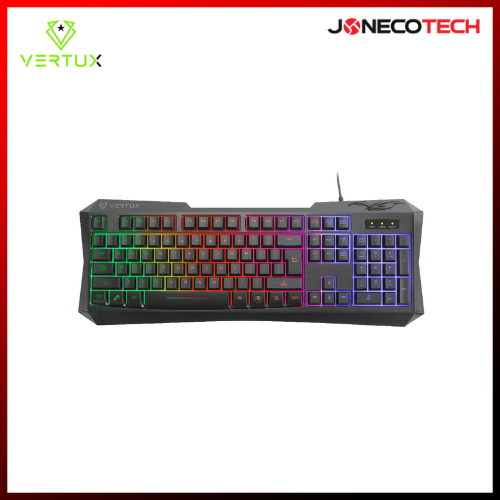Radiance Ergonomic Backlit Wired Gaming Keyboard – Joneco Tech