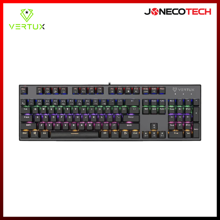 Vertux Tactical Advance Performance Mechanical Gaming Keyboard – Joneco ...